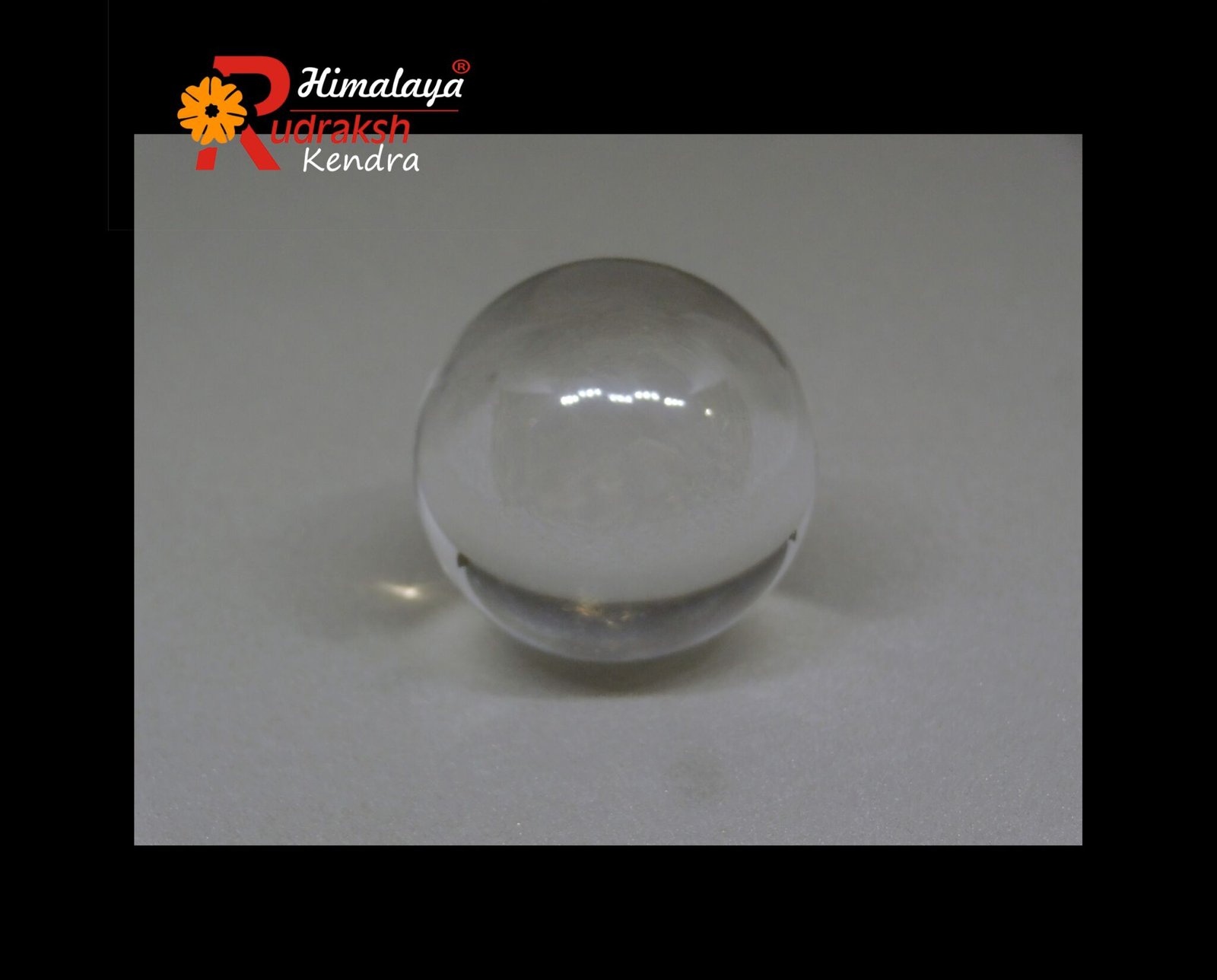 Natural Sphatik ( Quartz ) Ball / Sphere - Himalaya Rudraksha Kendra
