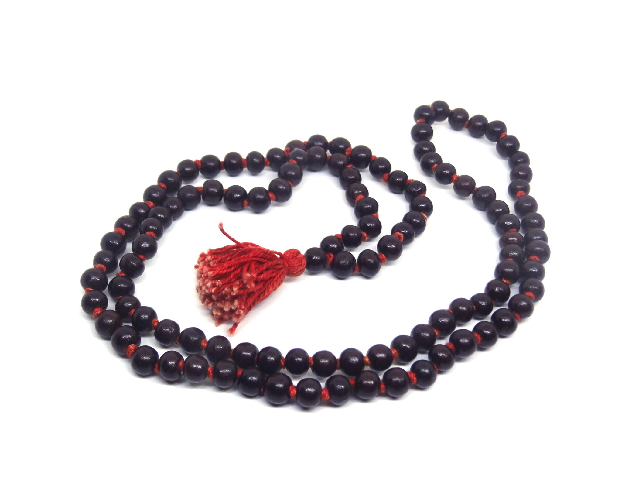 Buy Red Sandalwood Mala: Rosary Mala for Meditation & Pooja