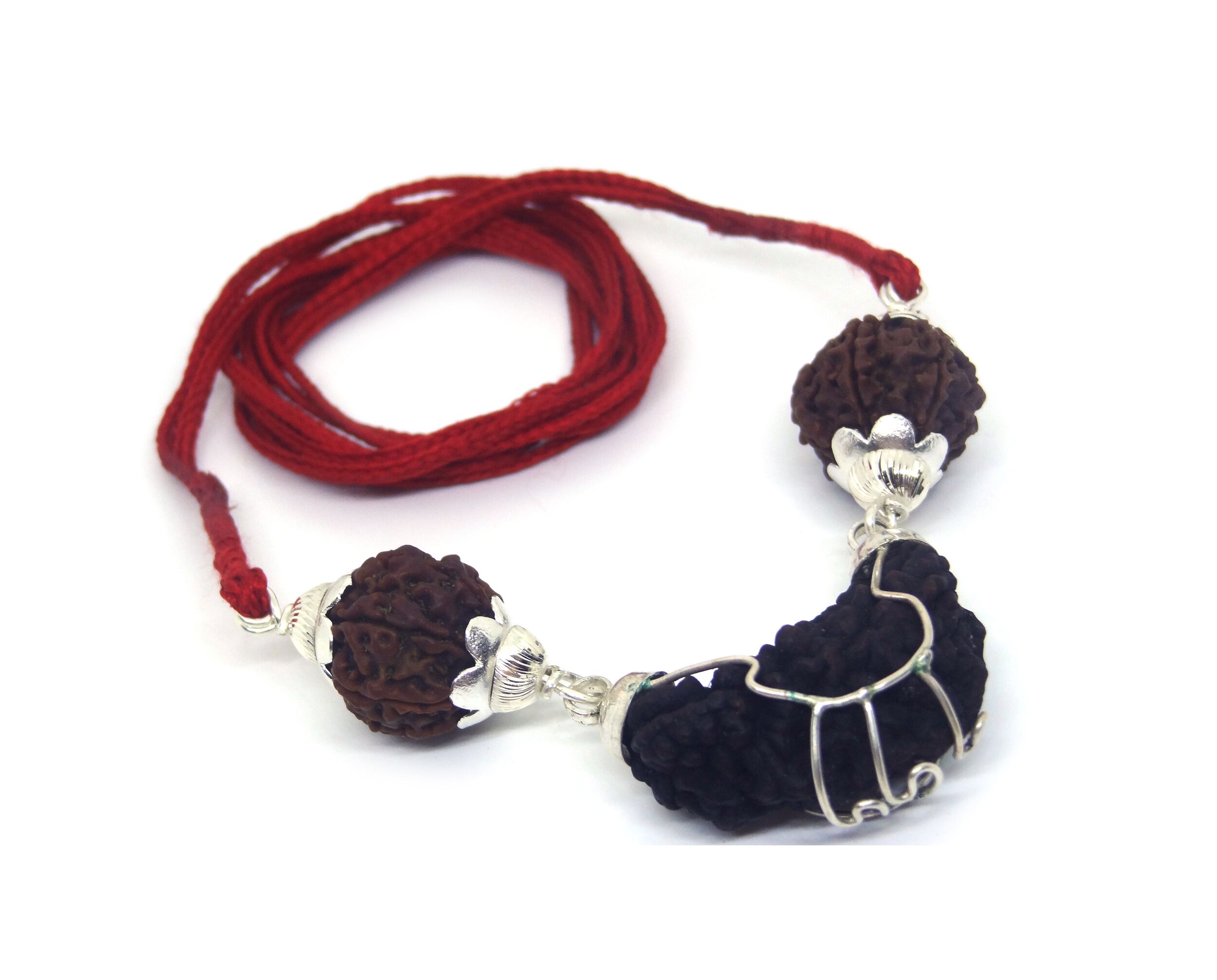 1 Face with 6 & 7 Face Rudraksha Kavach – Himalaya Rudraksha Kendra